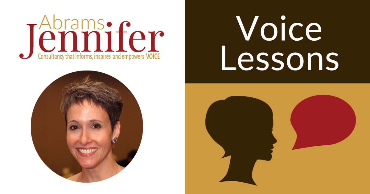 Playing in the Deep End of the Pool - Voice Lessons, LLC